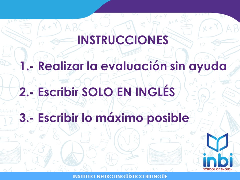 Plataforma de evaluaciones INBI